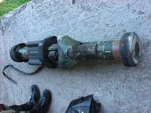 French APILAS anti-tank weapon in Syria - Armament Research Services (ARES)