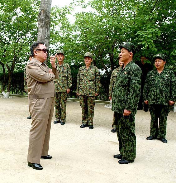 An overview of camouflage patterns used by the Democratic People’s ...