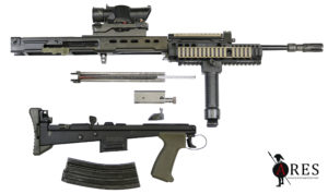 British Enfield SA80 Part 5: SA80 A1 vs A2 - Armament Research Services ...