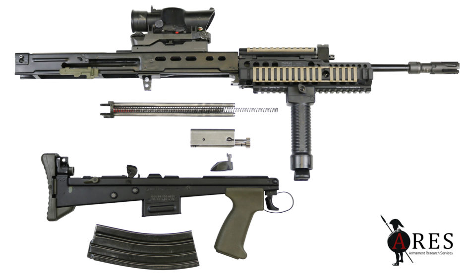 British Enfield SA80 Part 5: SA80 A1 vs A2 - Armament Research Services ...