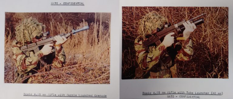 British Enfield SA80 Part 1: Mock-ups - Armament Research Services (ARES)