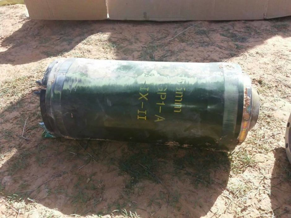 Chinese GP1 series guided artillery projectiles in Libya - Armament ...