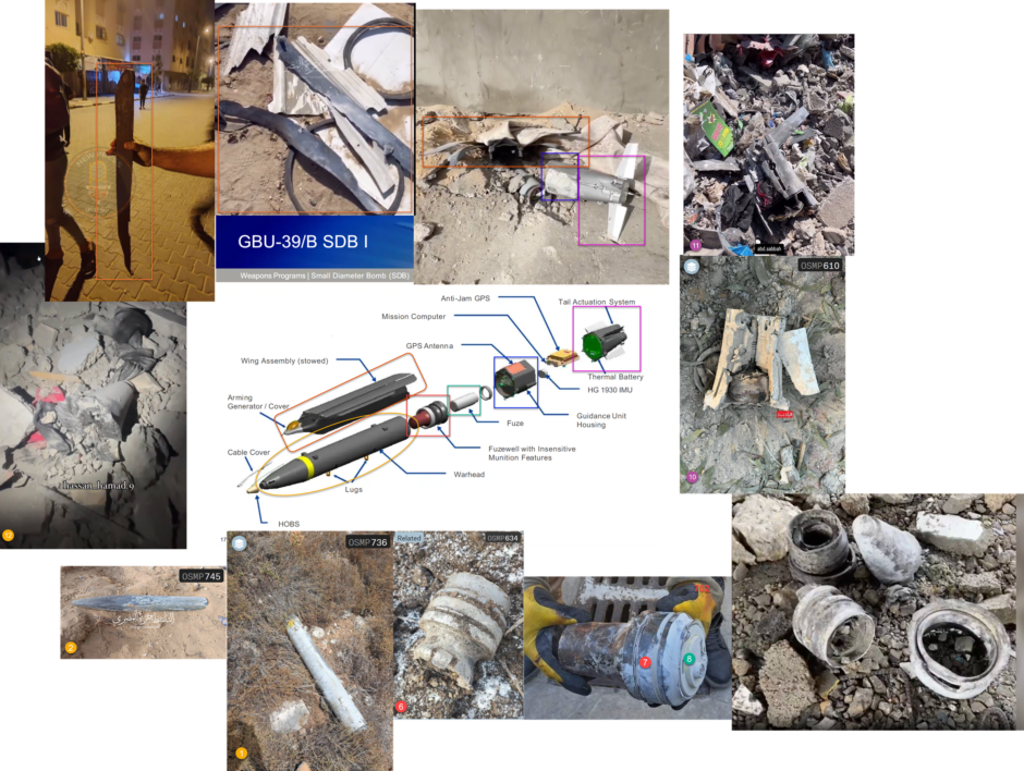Diagnostic remnants of the GBU-39/B Small Diameter Bomb (SDB) - Armament Research Services (ARES)